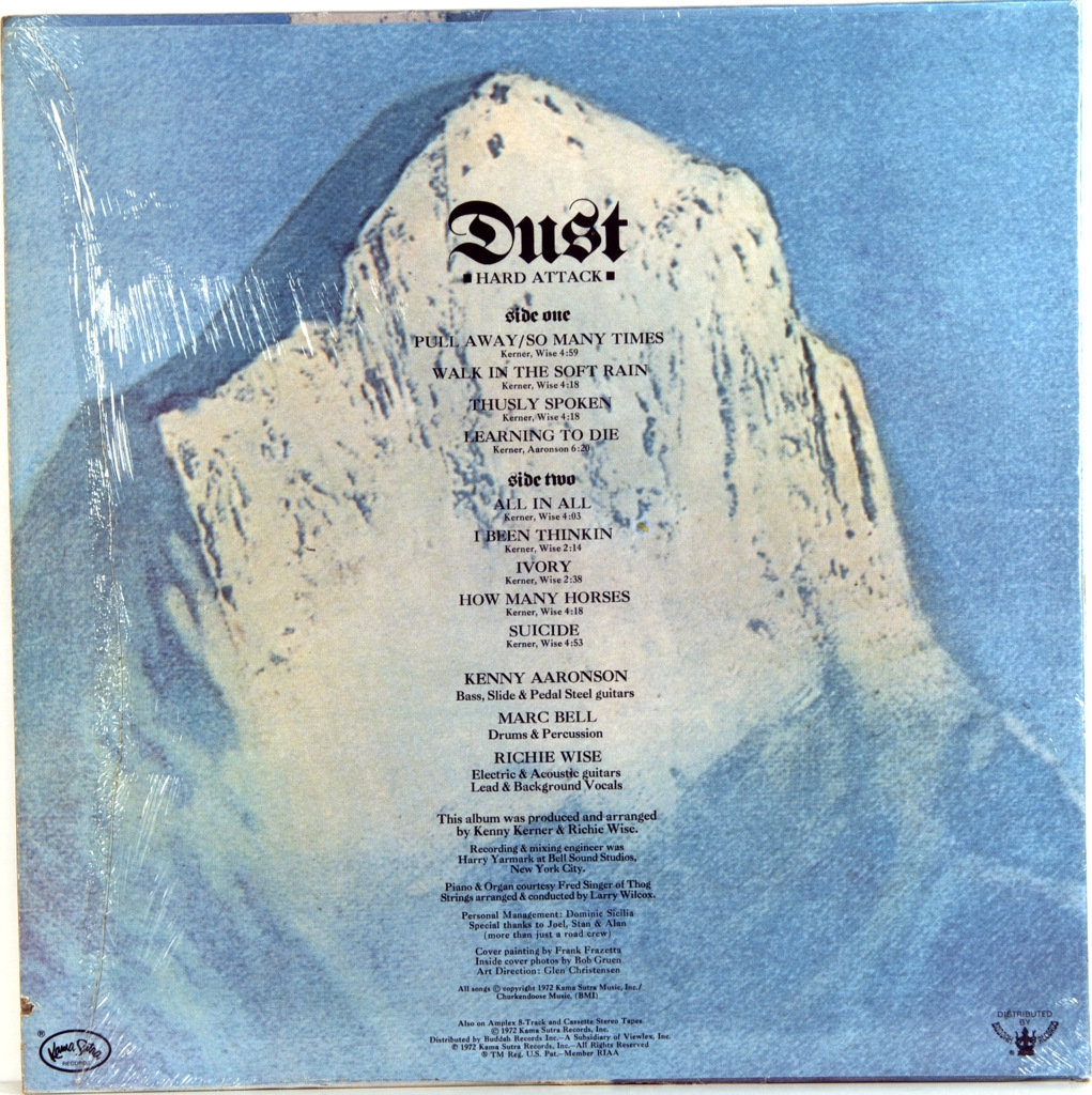 DUST - HARD ATTACK - (LP) Vinyl record 12" - 7000 rub