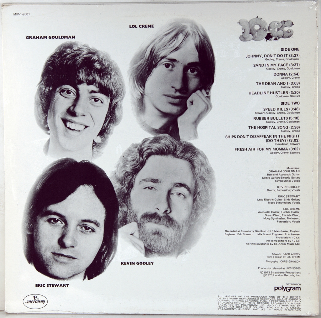 10 CC - 10 CC - (LP) Виниловая пластинка 12" - 3500 руб
